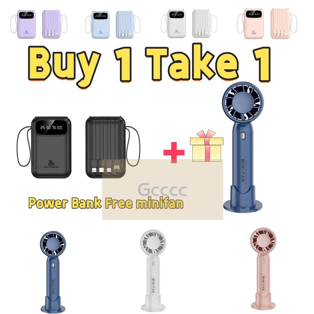 Buy one get one free New upgraded detachable APA cable 20000Mah ...