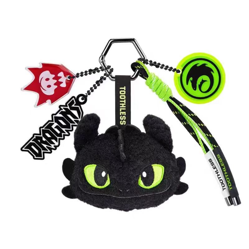 [Genuine] Night Fury Plush How to Train Your Dragon Master Toothless ...