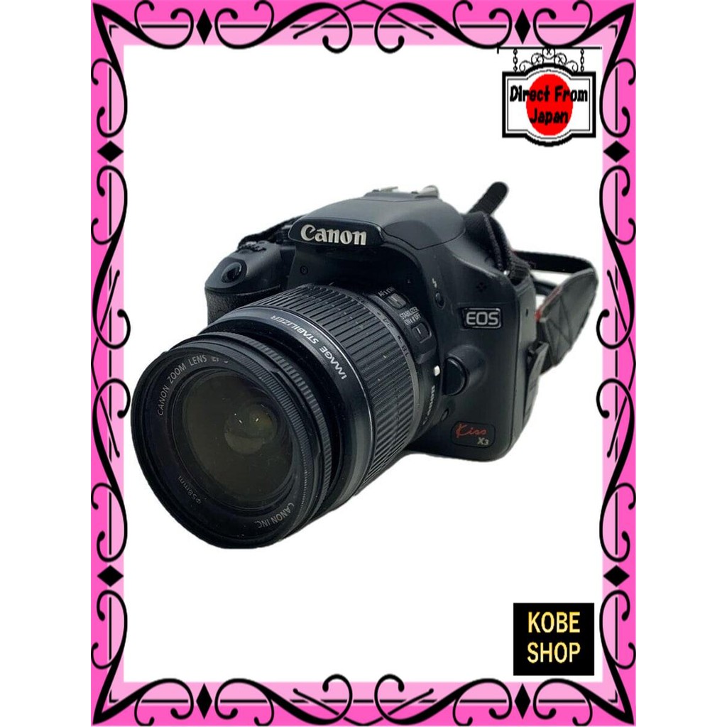 【Direct From Japan】 CANON Digital SLR Camera EOS Kiss X3 Lens Kit ...