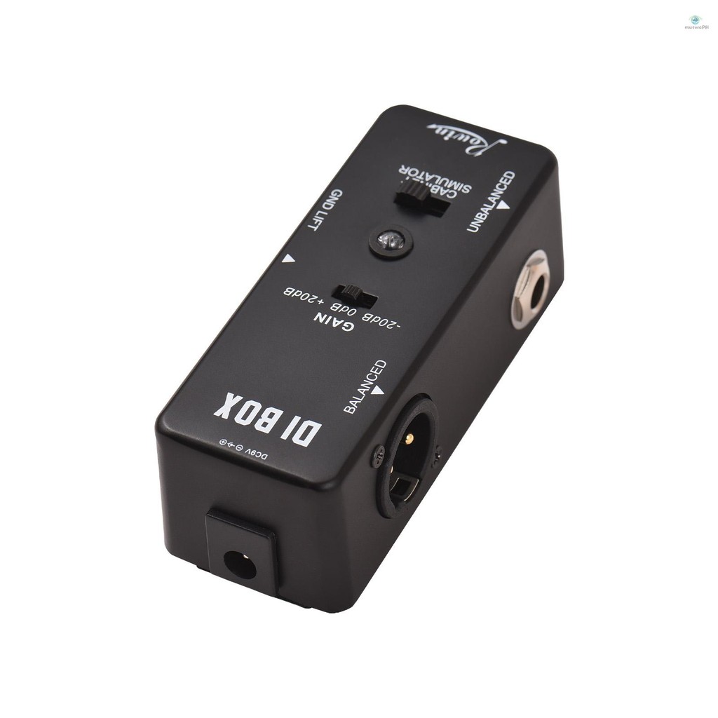 【Hot Sale&Ready】ROWIN DI Box Guitar Pedal Mini Effects Pedal DI Box ...