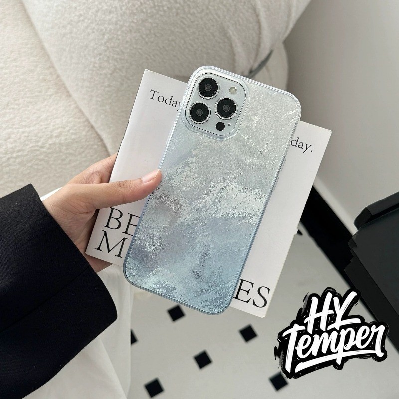 Gradient Glacier Texture Shockproof Phone Case For IPhone 17 11 XR 13 ...