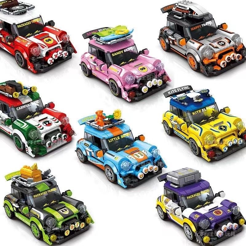 Plastic Blocks SEMBO Lovely Car Model Building Bricks Cool City Vehicle ...