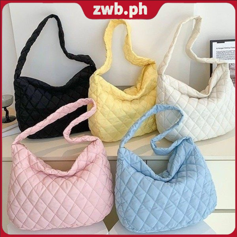 Fashionable Korean Style Large Quilted Tote Bag Shoulder Bag ...