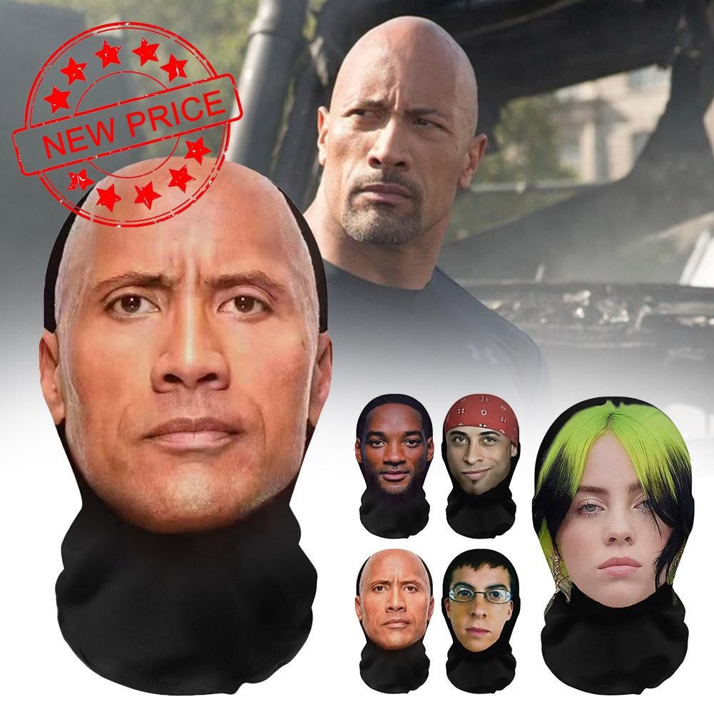 Realistic 3d Face Masks Cosplay Mask Full Face Hip Hop Balaclava Hood ...