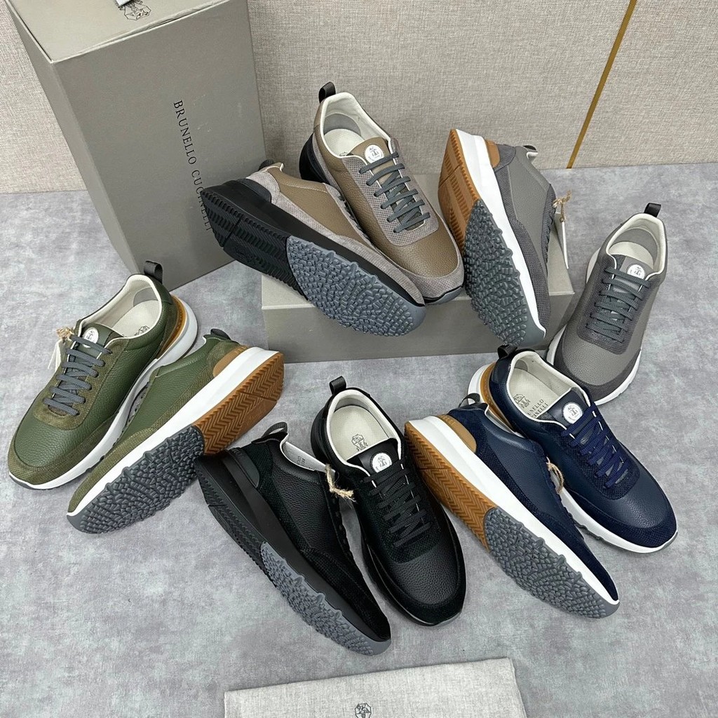 1:1 Original Label New Suede Leather Perforated Patchwork Lychee ...