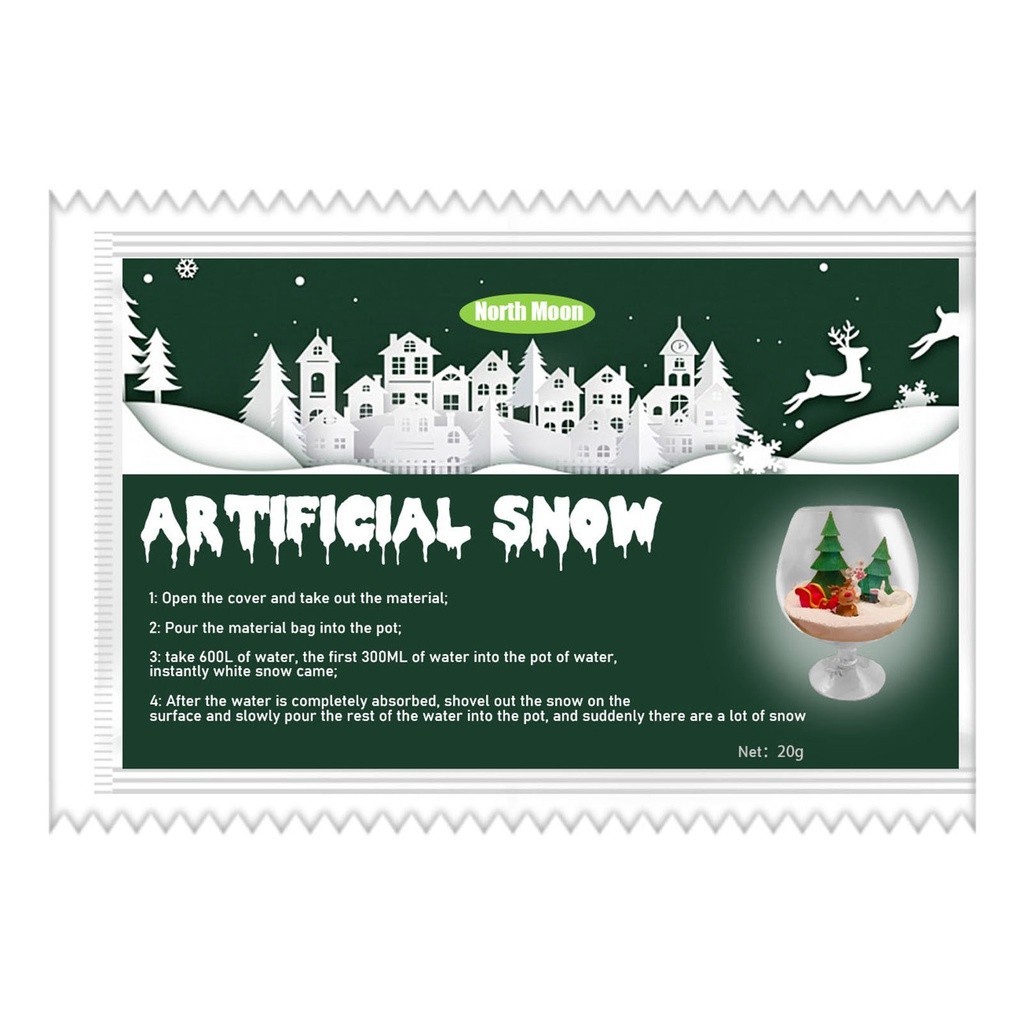 RQ+1 Bag Instant Snow Powder Realistic DIY White Cloud Slime Making ...
