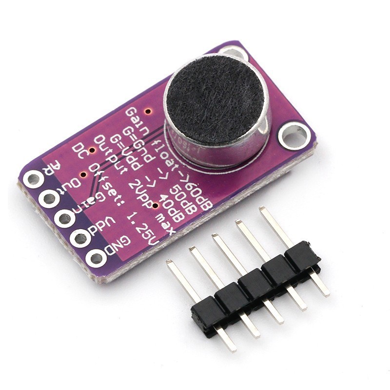 MAX9814Microphone Amplifier Module MICMicrophone Sound Amplification ...