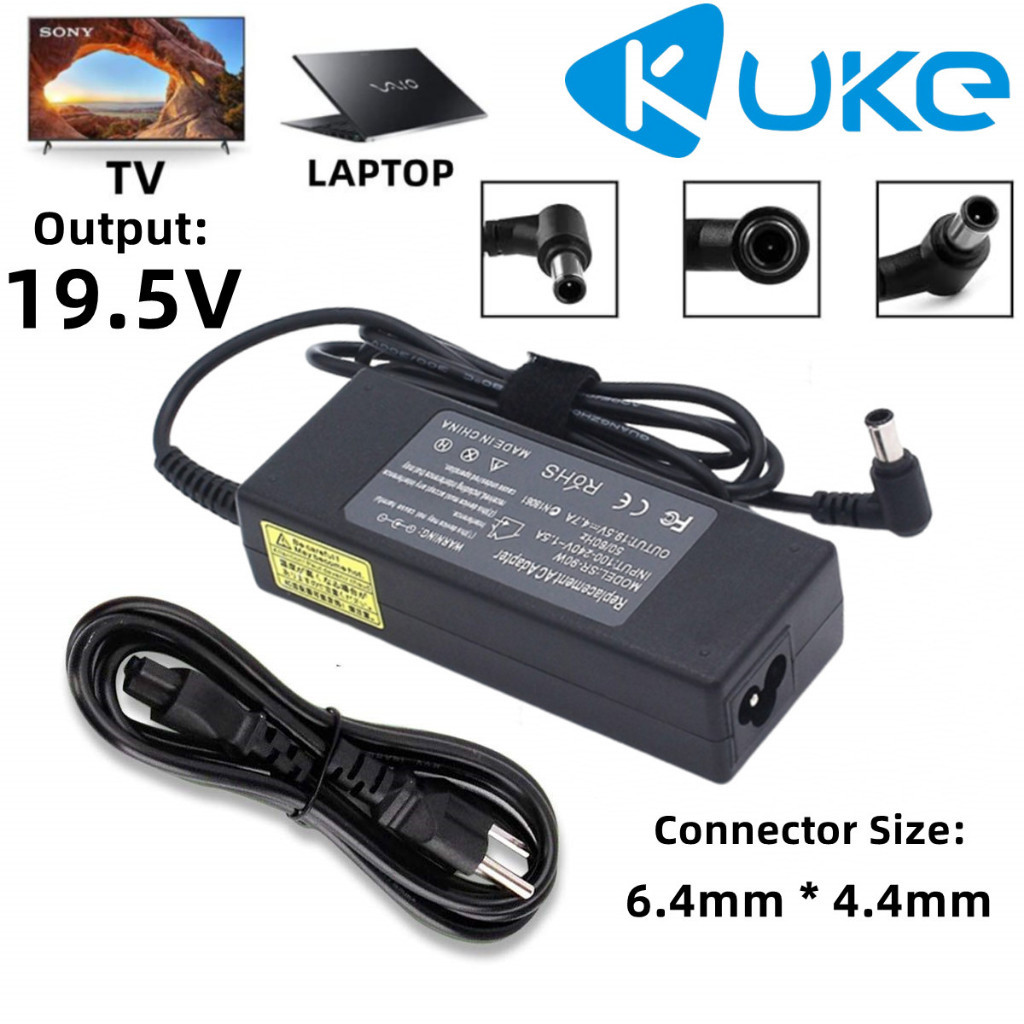 Original KUKE Charger 19.5V For Sony VAIO ac Adapter Bravia smart TV ...