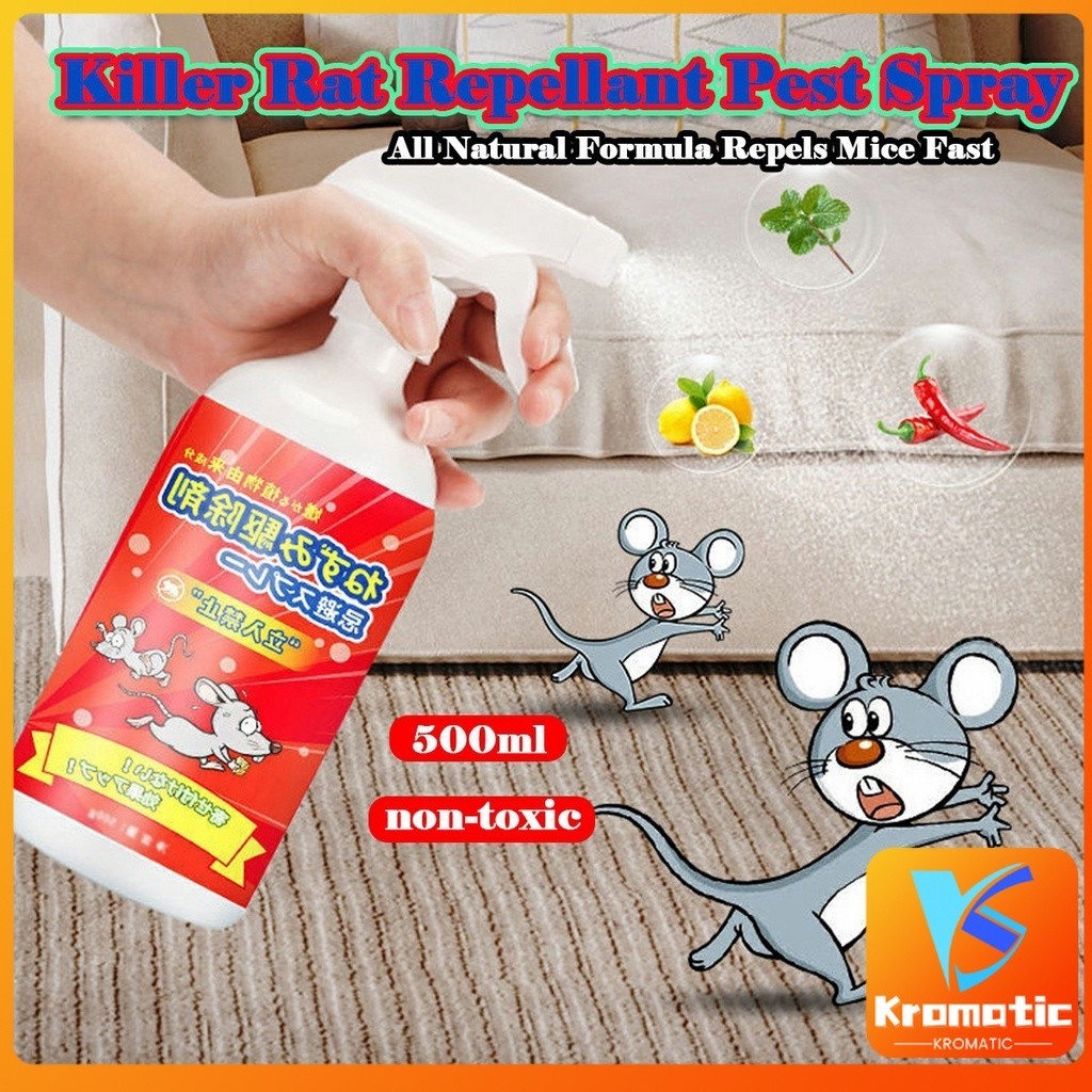 Kc 500ML Anti Rat Spray Killer Rat Repellent Spray Can repel mice ...