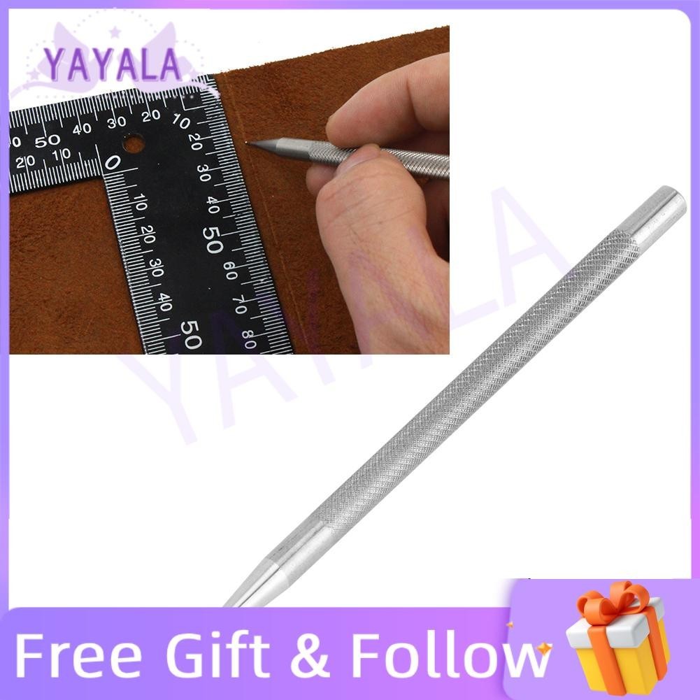 Yayala Leather Scriber Pen Stainless Steel Round Head Tracing And ...