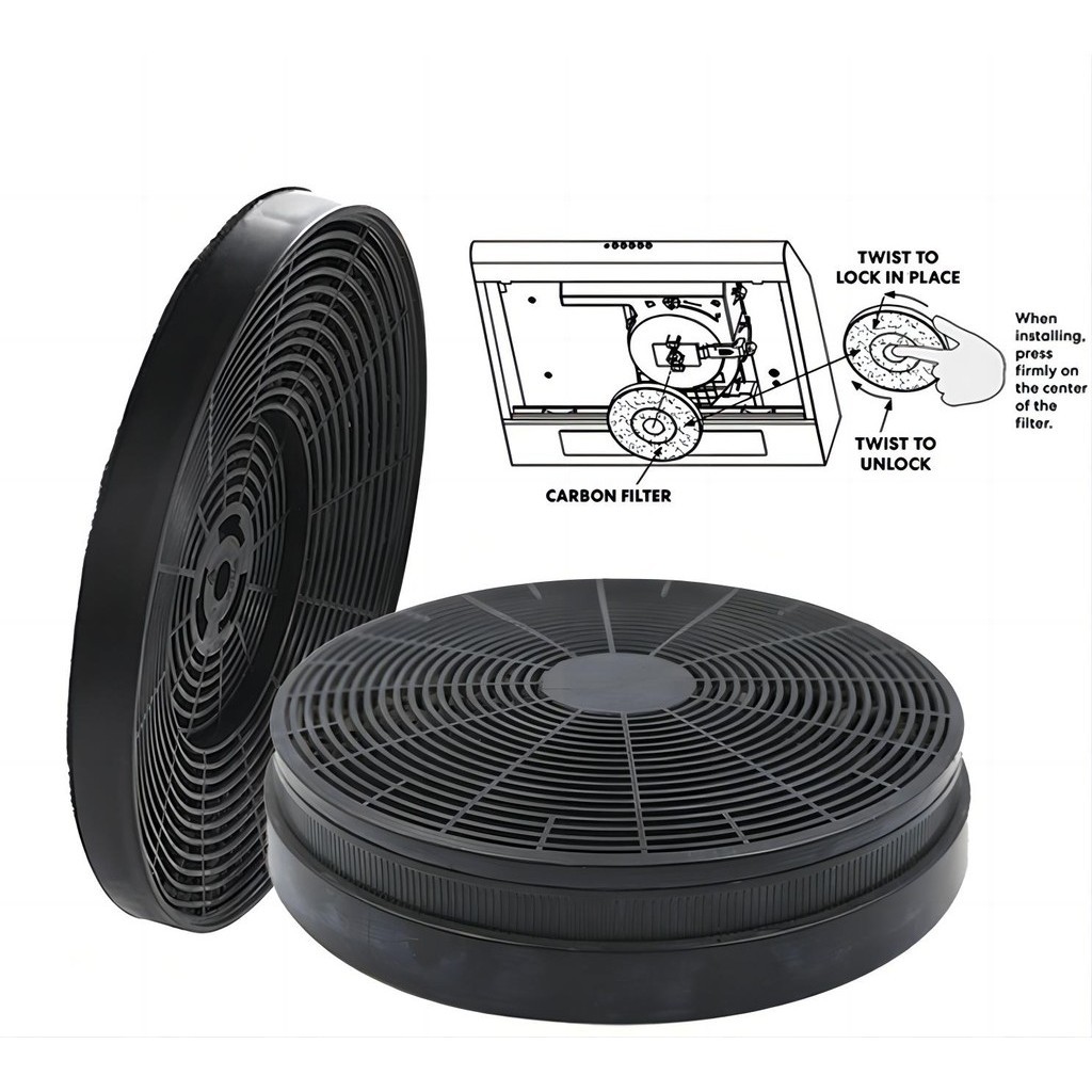 7-inch Range Hood Charcoal Filter for Kitchen Use | Shopee Philippines