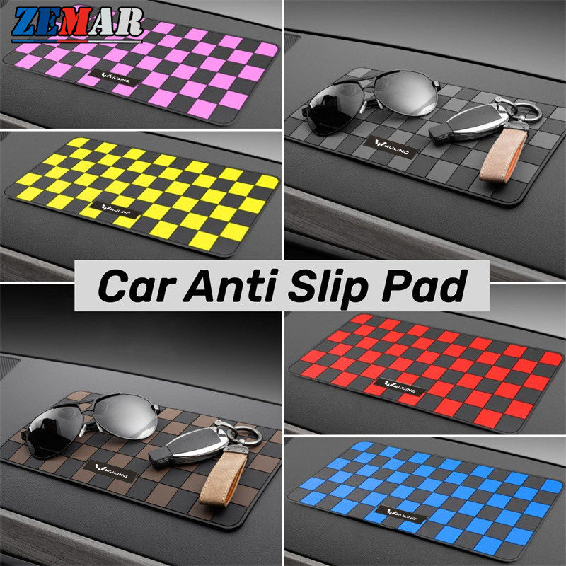 Wuling New Car Dashboard Anti Slip Pad Silicone Plaid Instrument Panel ...