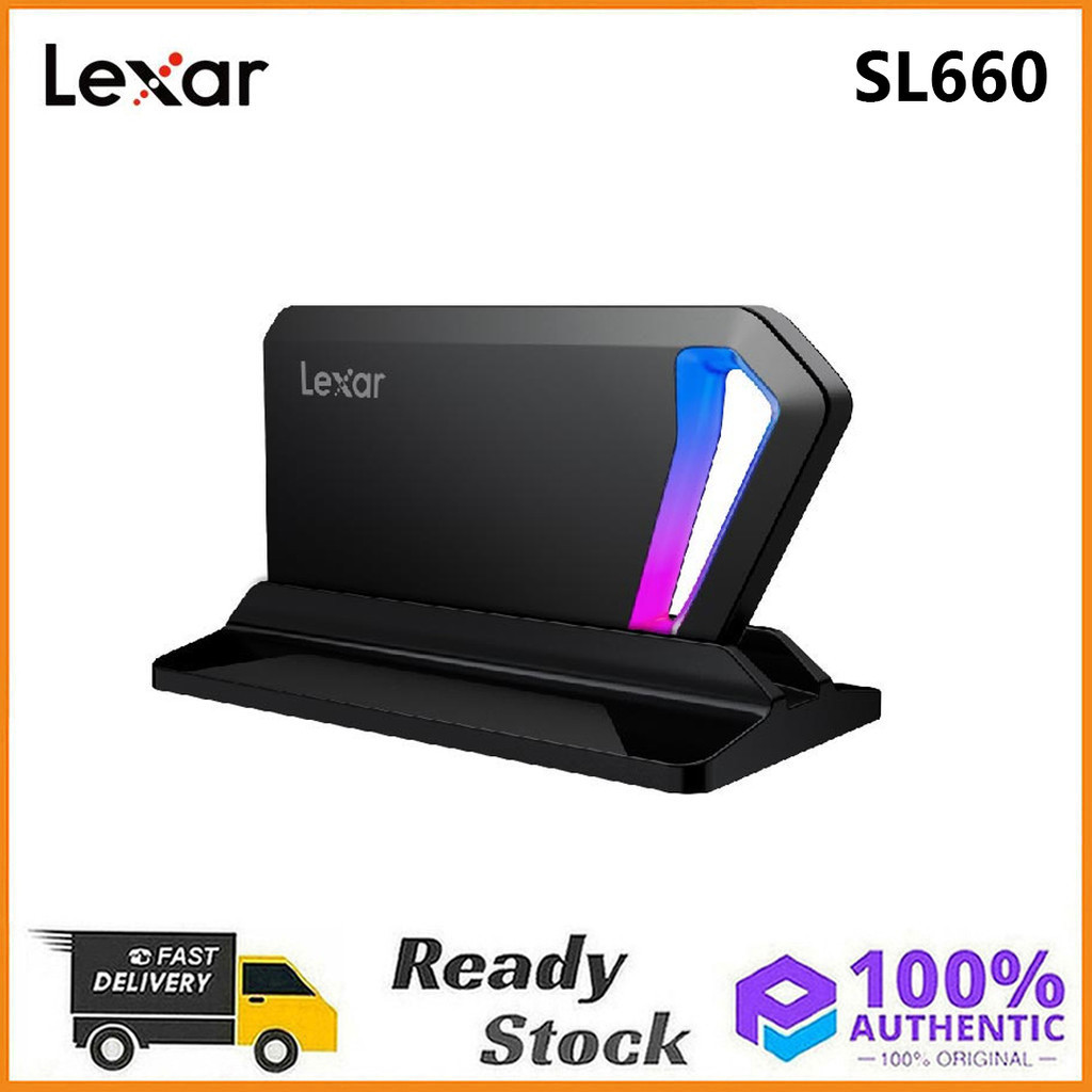 Original Lexar SL660 Blaze Gaming Portable RGB SSD Solid State Drive ...