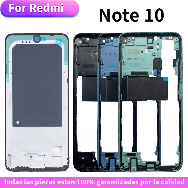 Frame For Xiaomi Redmi Note 10 Middle Frame LCD Front Plate Housing For ...