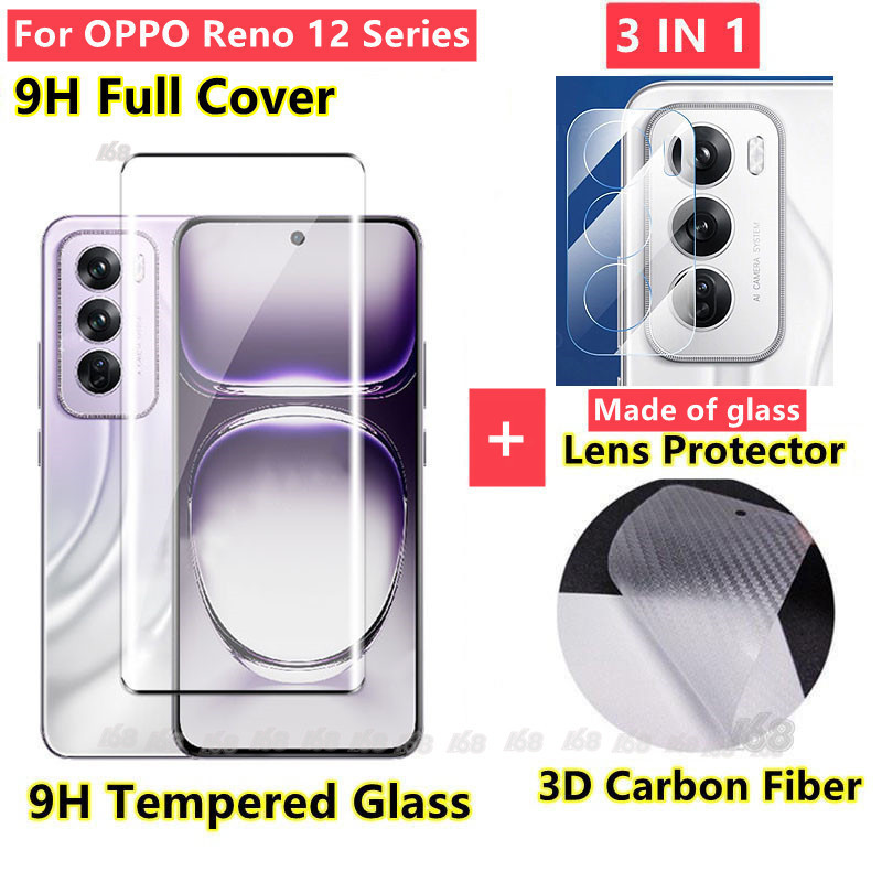 OPPO Reno 12 13 5G Tempered Glass OPPO Reno 13 12 Pro 5G Screen ...