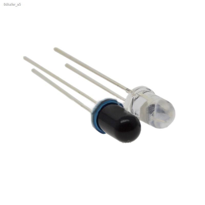 COD/5mm/3mm infrared transmitter/receiver tube wavelength 940nm F3 F5 receiving head photodiode ...
