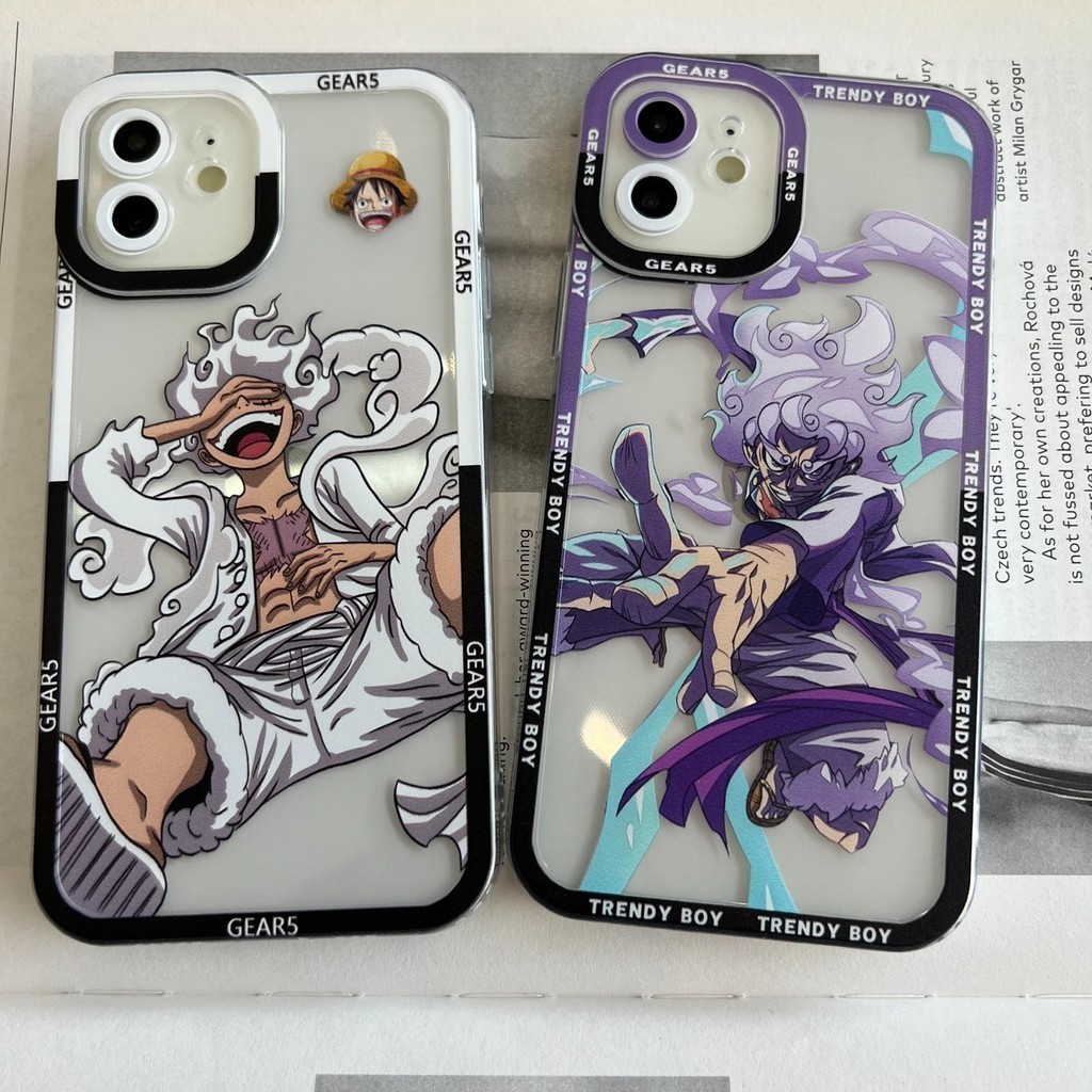 Ang Anime Nika Luffy phone case ay angkop para sa OPPO F11 A1k A16 A17 ...