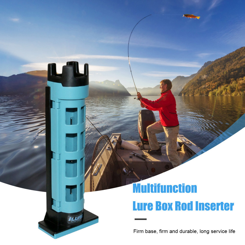 Fishing Barrel Rack Adjustable Fishing Rod Holder for Fished Gear ...