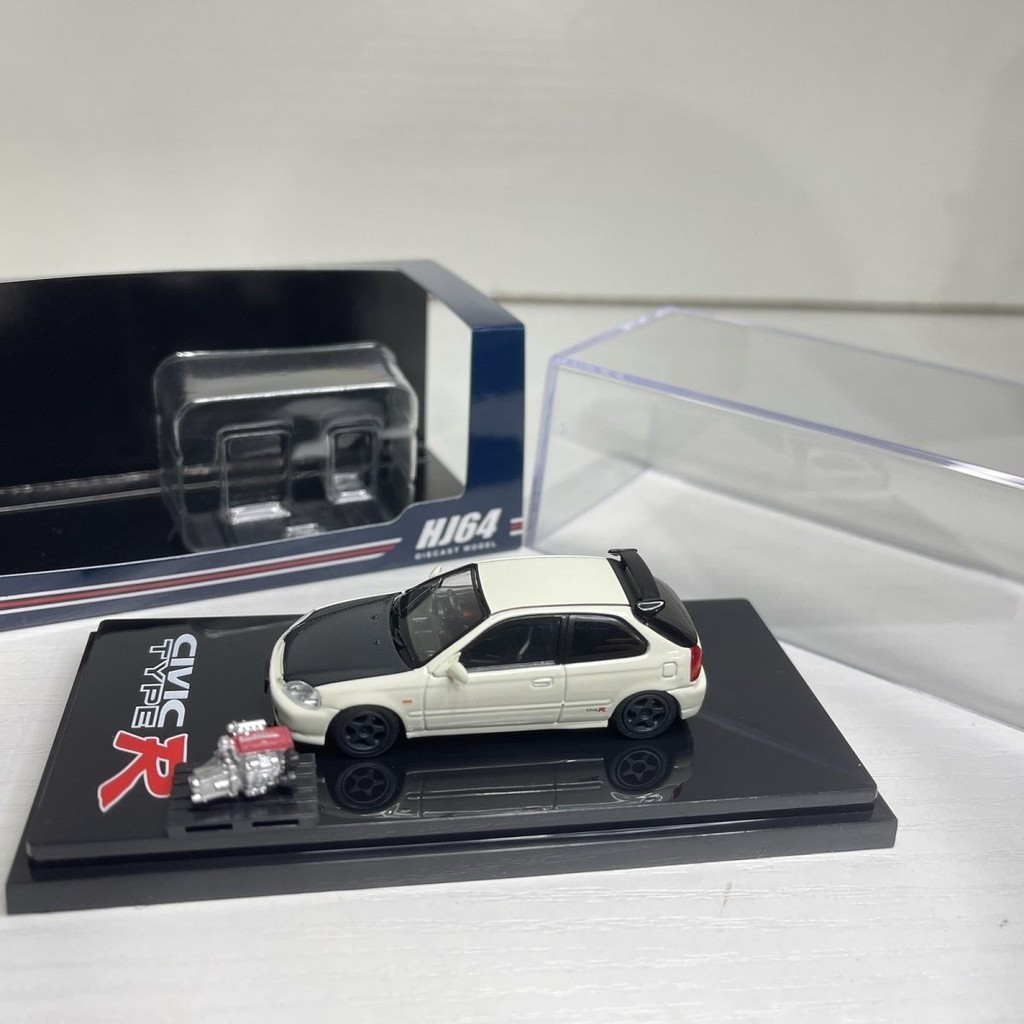 Hobby Japan 1/64 Initial D Honda Civic Type R EK9 with Engine | Shopee ...