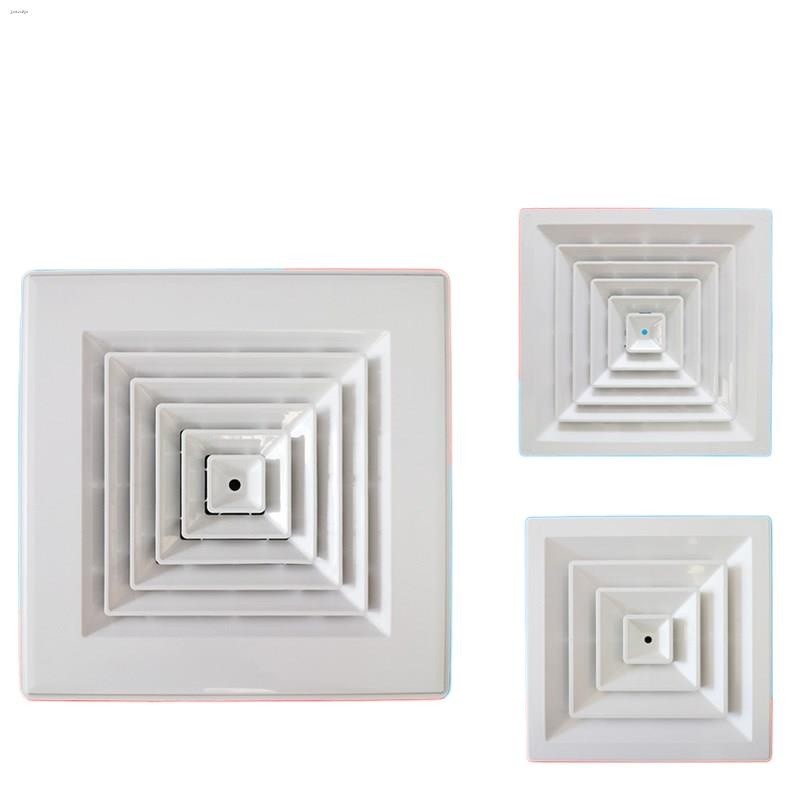 COD-Central air conditioner abs square diffuser integrated ceiling ...