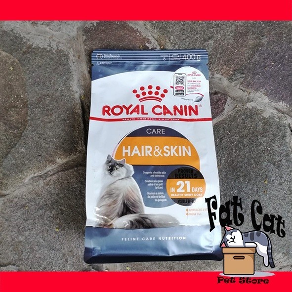 Royal Canin Hair and Skin 400Gr RC Cat Food 400Gr Fresh pack | Shopee ...