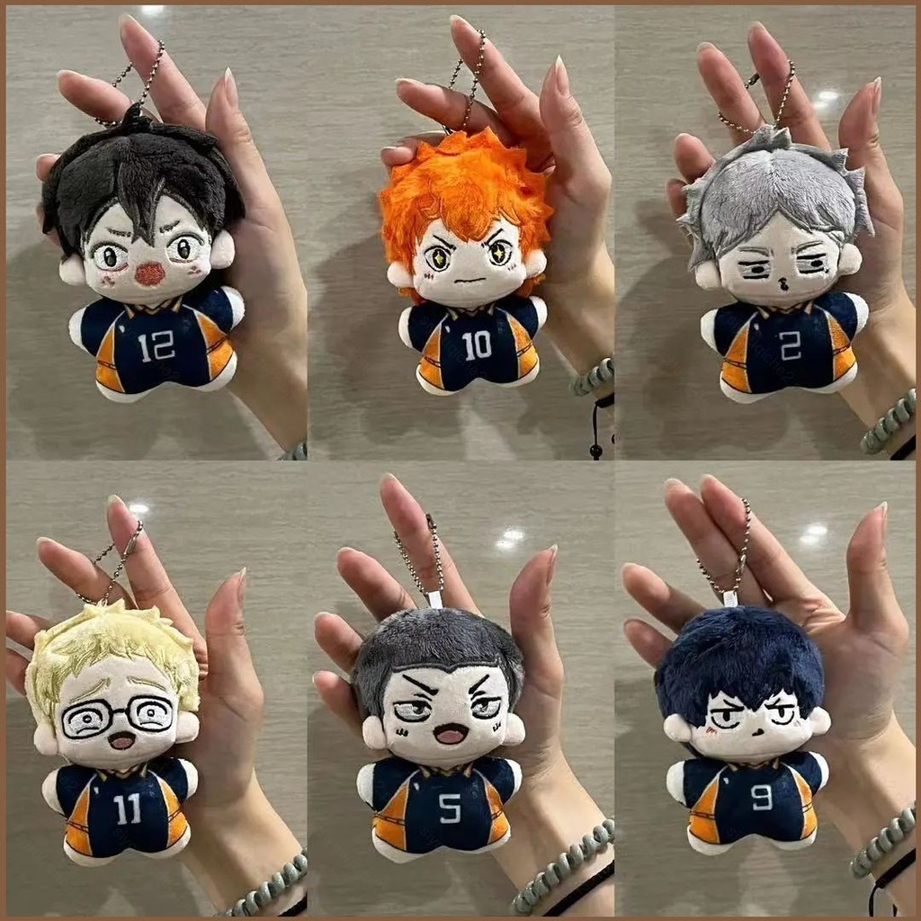 sy Haikyuu Plush Dolls Bag Pendant Anime Shoyo Hinata Tobio Kageyama ...