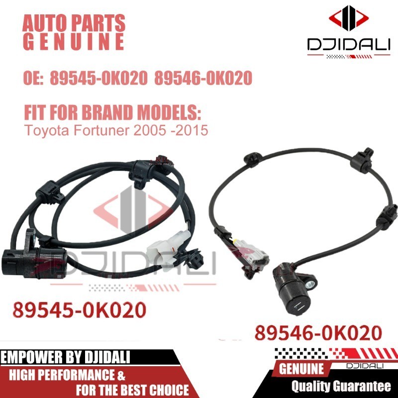 Wheel Hub Abs Speed Sensor Rear for Toyota Fortuner 2005 To 2015 89545 ...