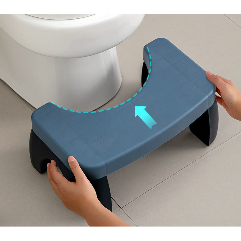 Toilet foot pad thickened toilet stool non-slip foot pad stool toilet ...