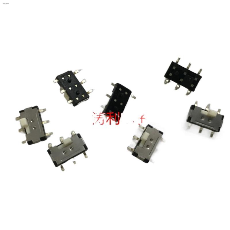 COD☆Imported US C&K 6 feet 2-gear toggle small switch mini 2P2T front ...
