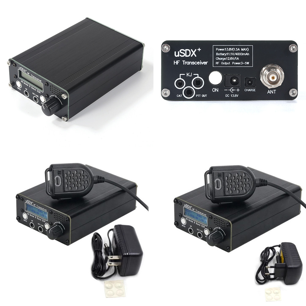 5# USDX SDR Transceiver 3-5W QRP CW Transceiver with Mic SSB/CW ...