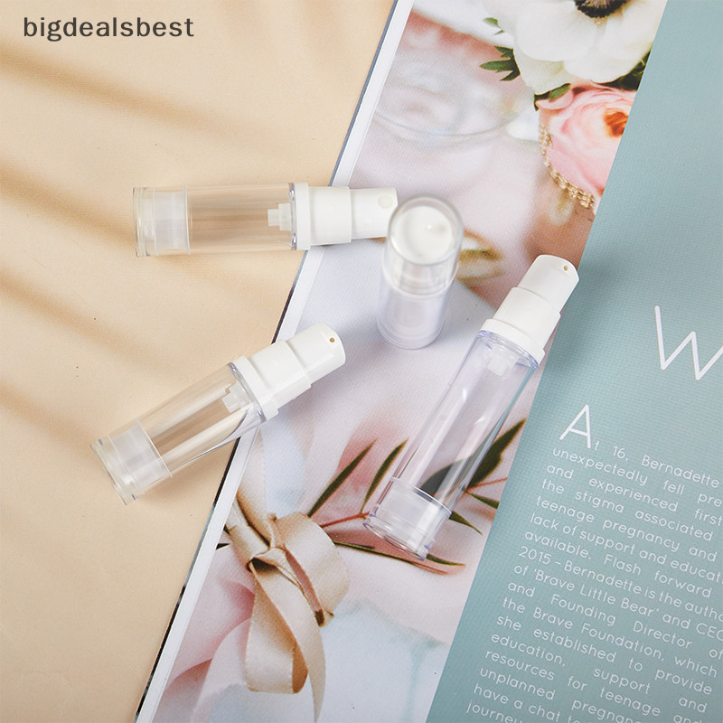 BDB 1Pcs 15-100ml Empty Bottle With Pump Plastic Lotion Containers ...