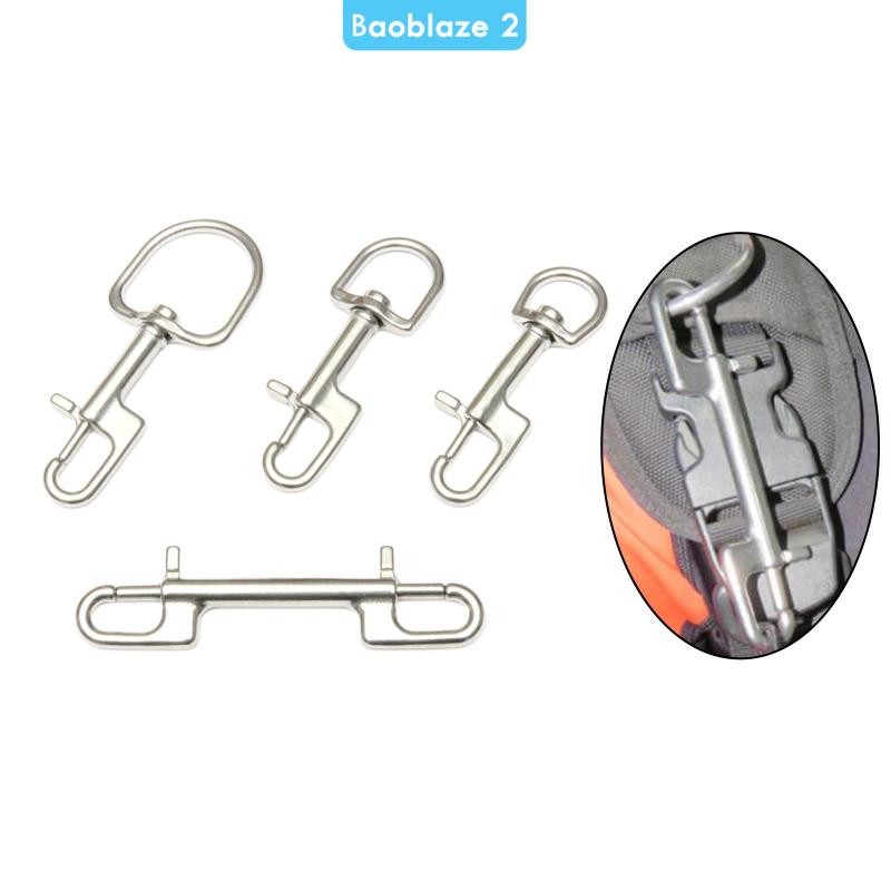 Swivel Eye Snap Hook Clip for Scuba Diving Marine Gear Parts 90mm ...