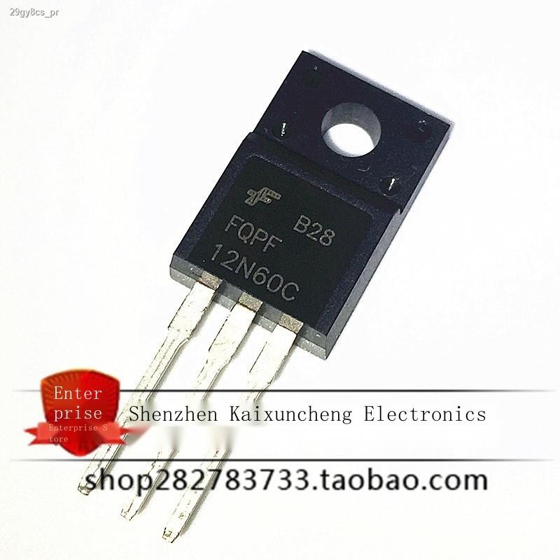 Straight shot FQPF12N60C 12N60 TO-220 N channel 600V 12A new MOS field ...