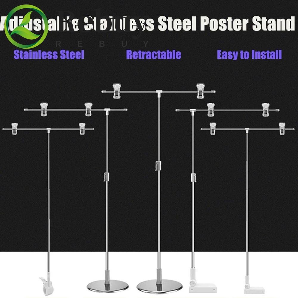 REBUY Background Stand for Green Screen Photo Studio Desktop Backdrop ...