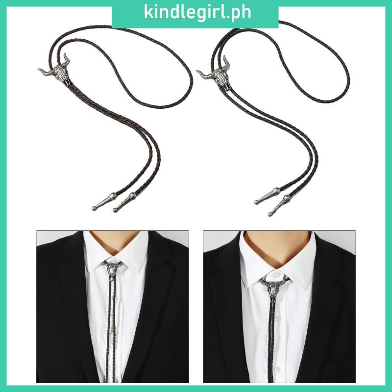 KING Cowboy Tie Longhorn Bull Bolo Tie Western Vintage Bolo Tie Natives ...