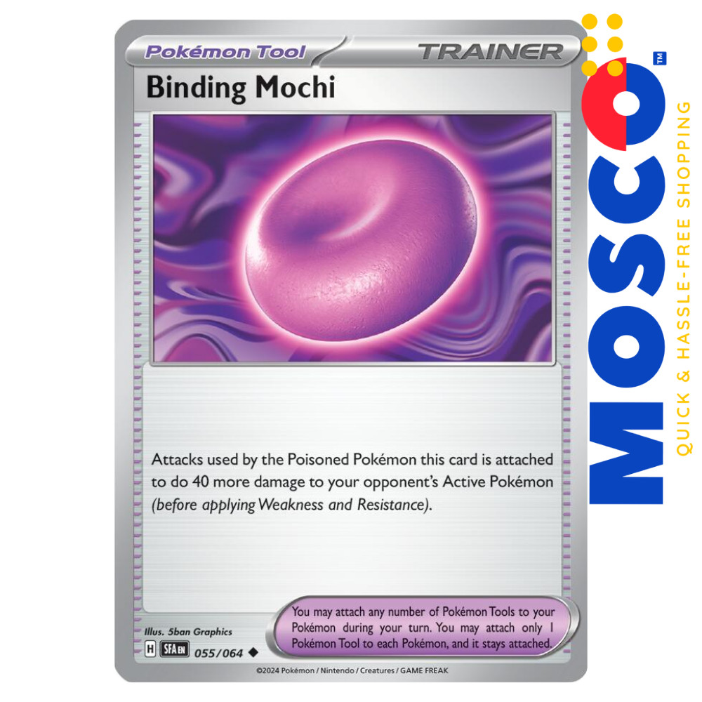 Binding Mochi - 055/064 Uncommom Shrouded Fable | Pokemon TCG | Shopee ...