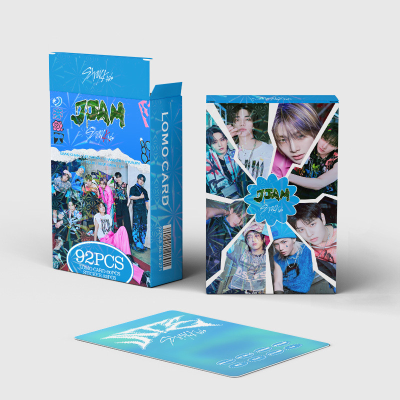92-96pcs STRAY KIDS JJAM ATE Lomo Cards Lose My Breath skz Toy World ...