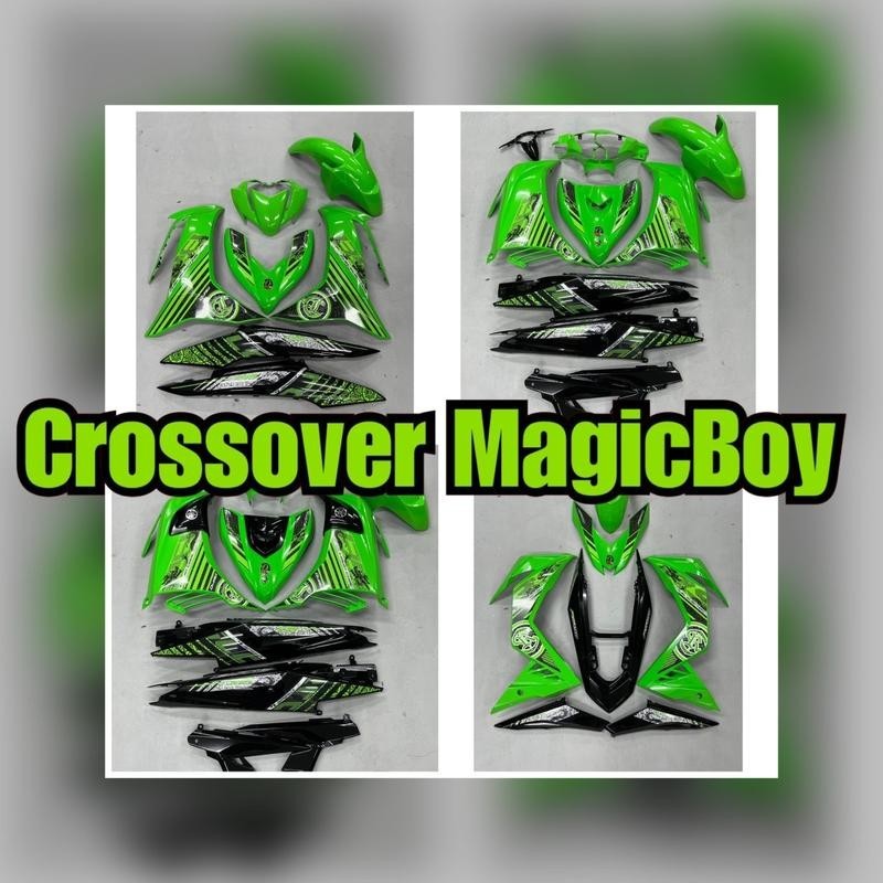 Crossover Coverset Magicboy batik Batman Y15 Y16 Abs LC RS RsX Lc135 v1 ...