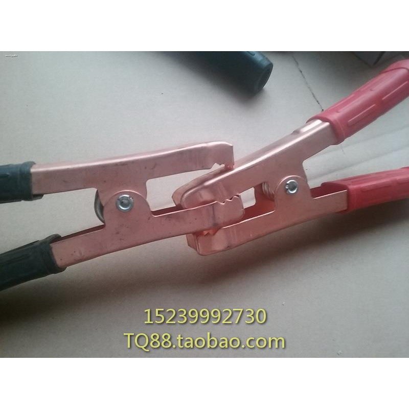 Big yellow clip starter power cord car motor wire large battery ...