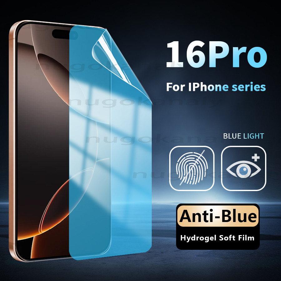 Full Cover Anti-blue light Soft Hydrogel Film Screen Protector for ...