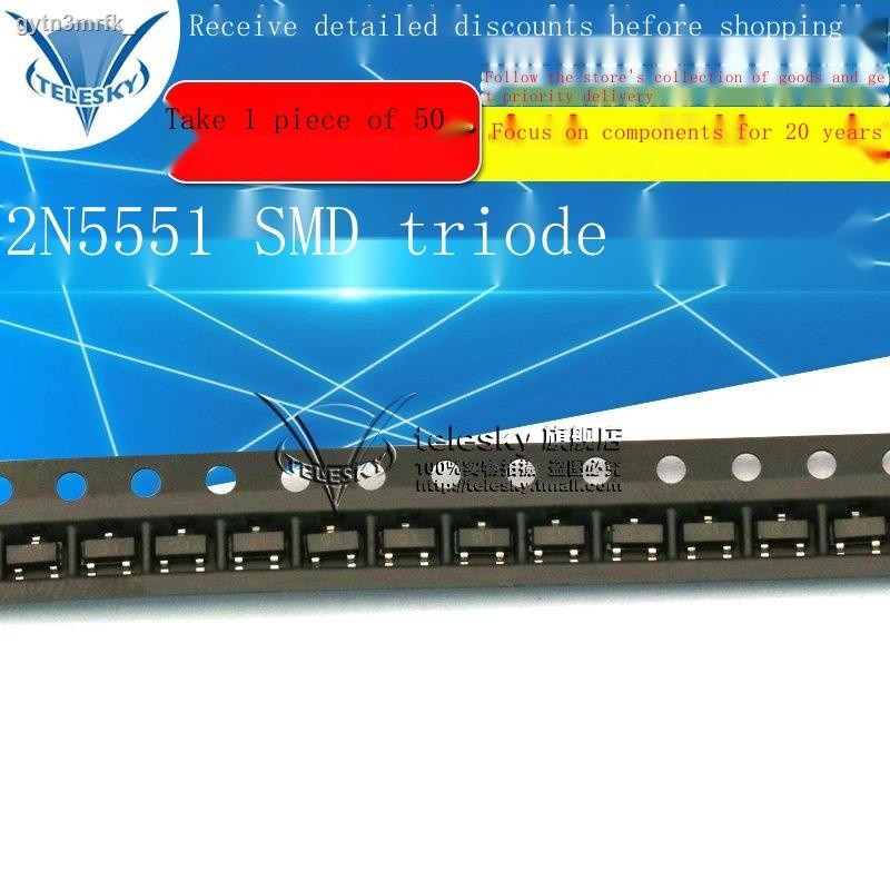 Pabrika☆【TELESKY】 Transistor G1 MMBT5551LT1G 2N5551 SMD Transistor ...