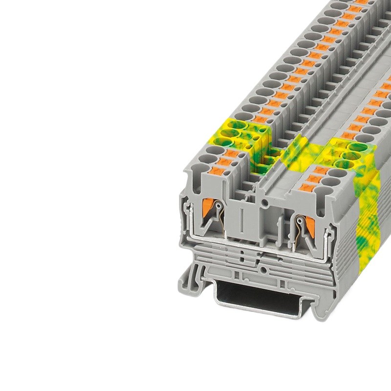 Phoenix terminal block in-line connection straight-through PT2.5 square ...