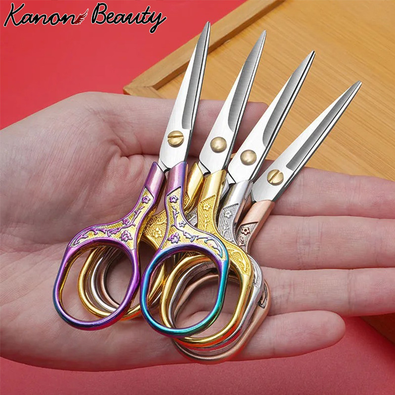 Vintage-Style Stainless Steel Embroidery Scissors Multifunctional ...