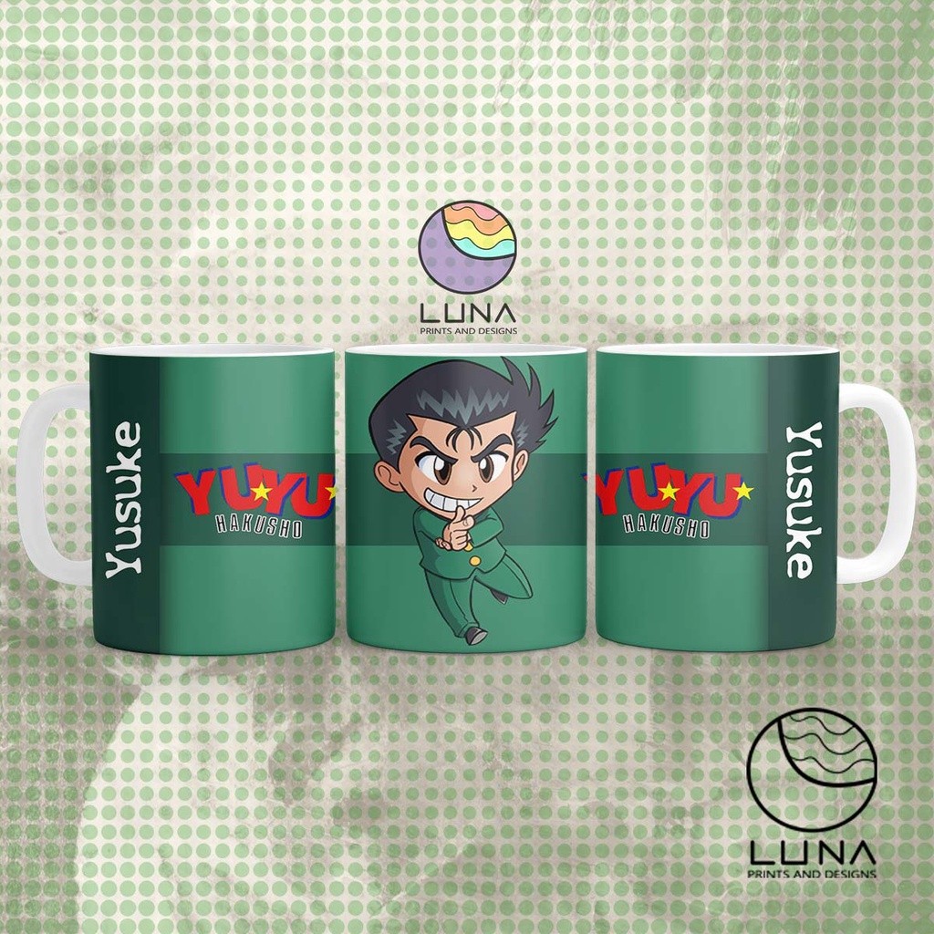 Ghost fighter - Yu Yu Hakusho Anime Coffee Mug Collection (Botan, Hiei ...