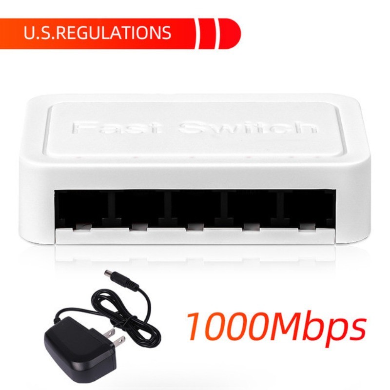 1000Mbps Mini Gigabit Network Switch 5 Port Ethernet Switch Internet ...