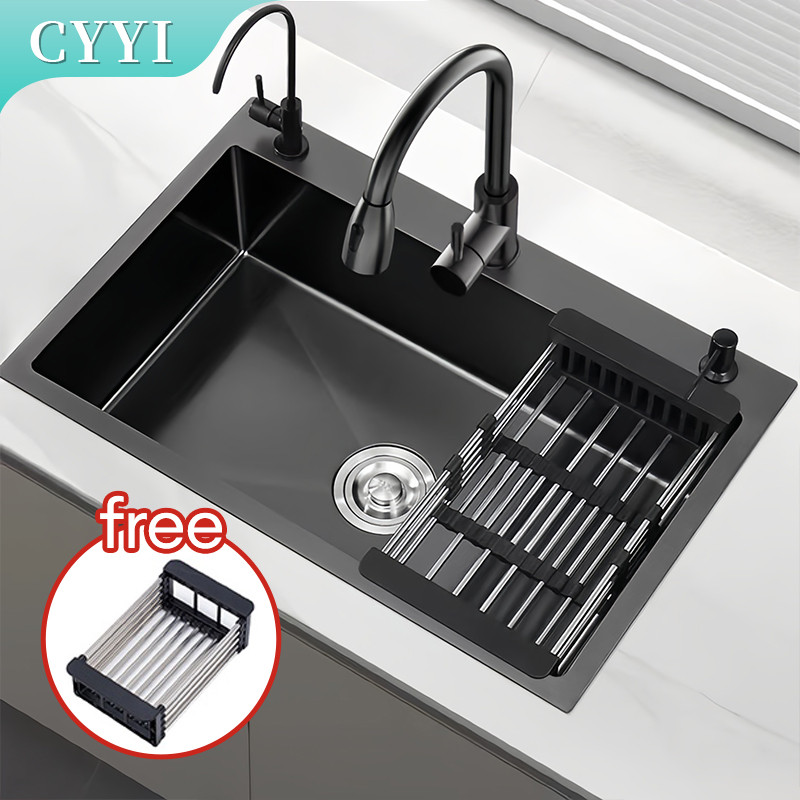 Kitchen Sink Stainless Double Lababo Stainless Complete Set For Kitchen ...