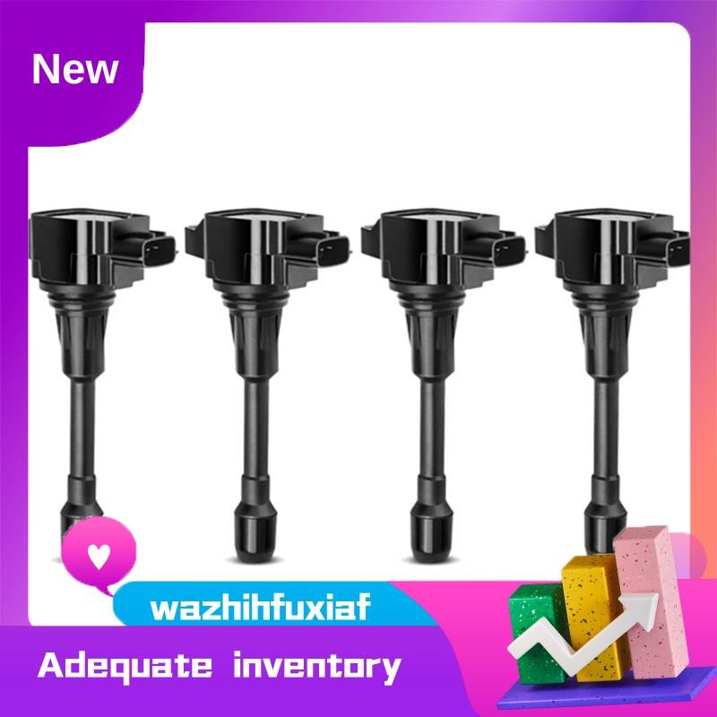 wazhihfuxiaf 4 Pcs Coils for Nissan Altima Cube Rogue Sentra Infiniti ...