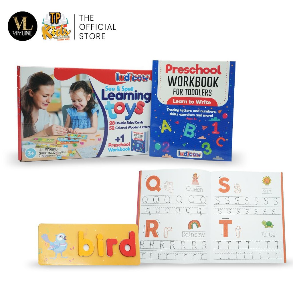 Ludicow | See and Spell Learning Toys Educational Activities, Alphabet ...