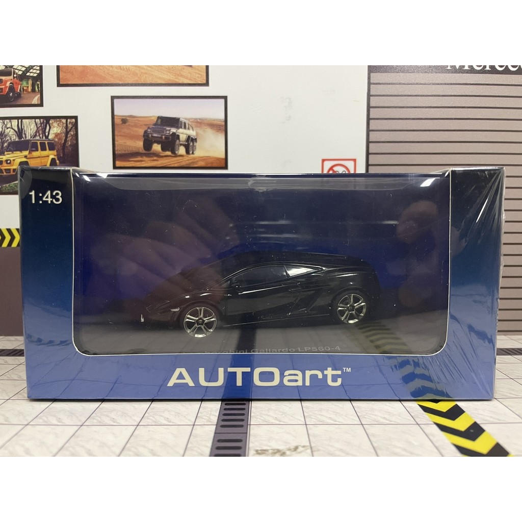 1/43 autoart autoart autoart Lamborghini Galado lp560-4 Black | Shopee ...