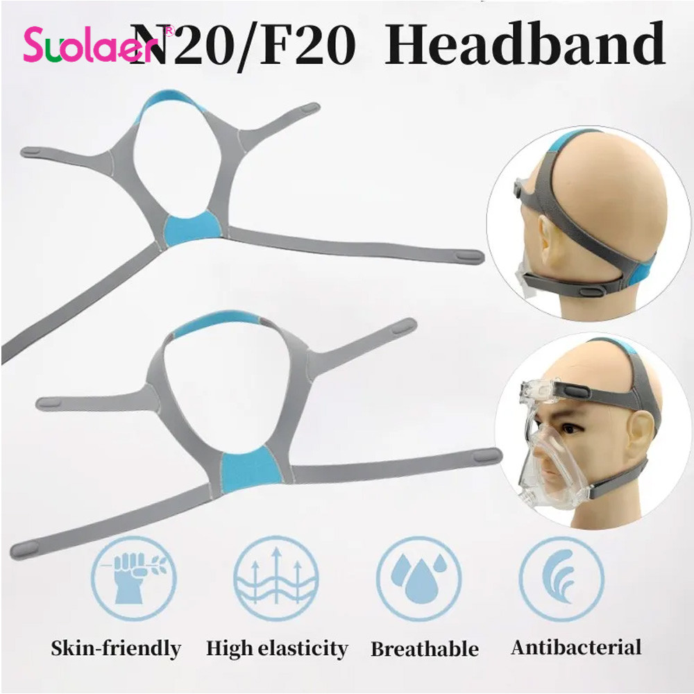Suolaer Universal Anti-snore Headband CPAP Ventilator Replacement Sleep ...